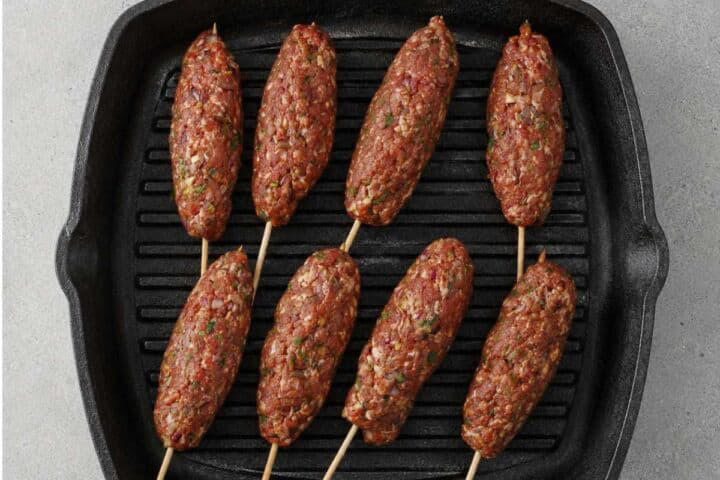 Lamb kofta kebabs