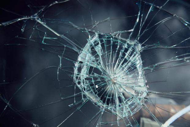 All tyres let down and windows smashed as car targeted at 2am this morning