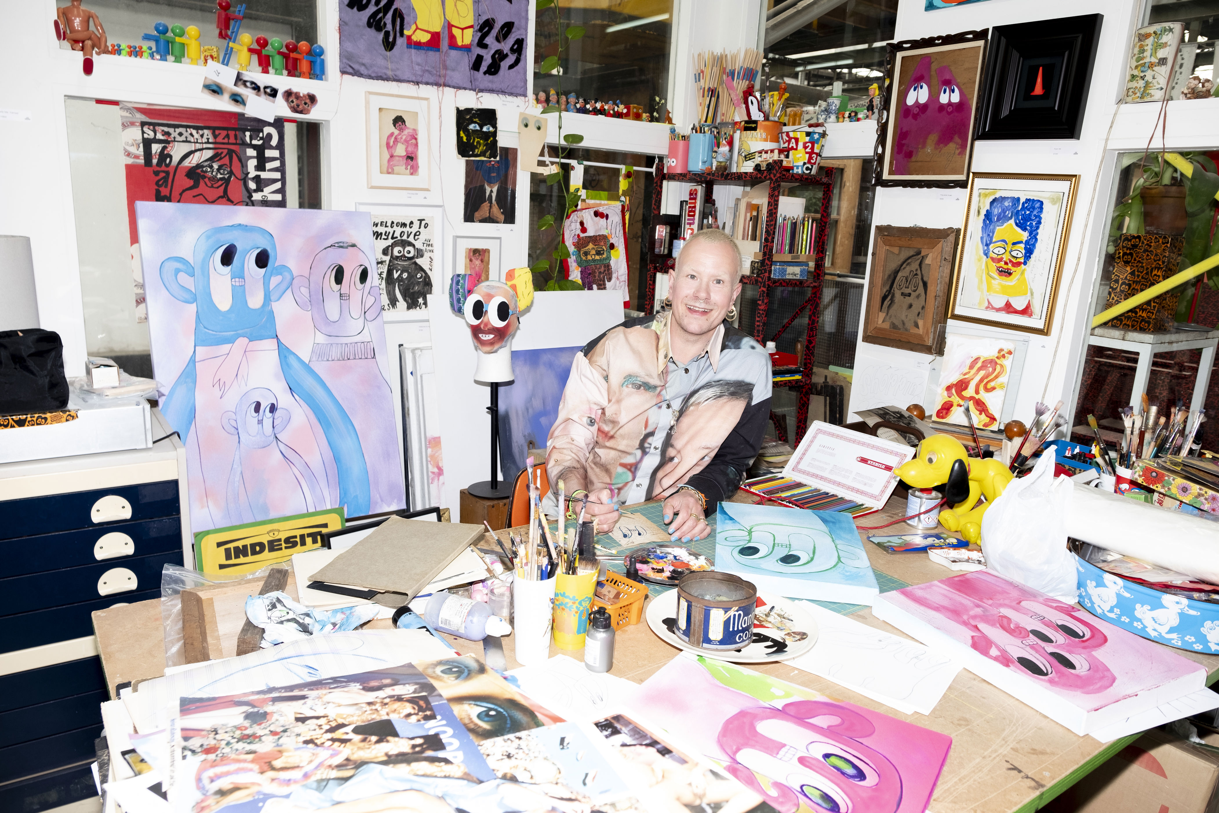 Marie Claire's Saar ging naar de expo van Bas Kosters – en dit is ...