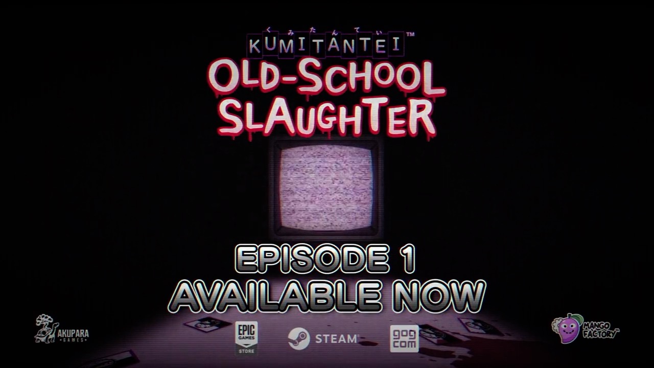 Kumitantei old-school slaughter official launch trailer