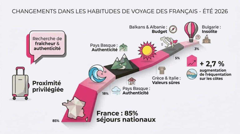 Vacances d’été 2026 : ces destinations pour s’évader avec un budget ...