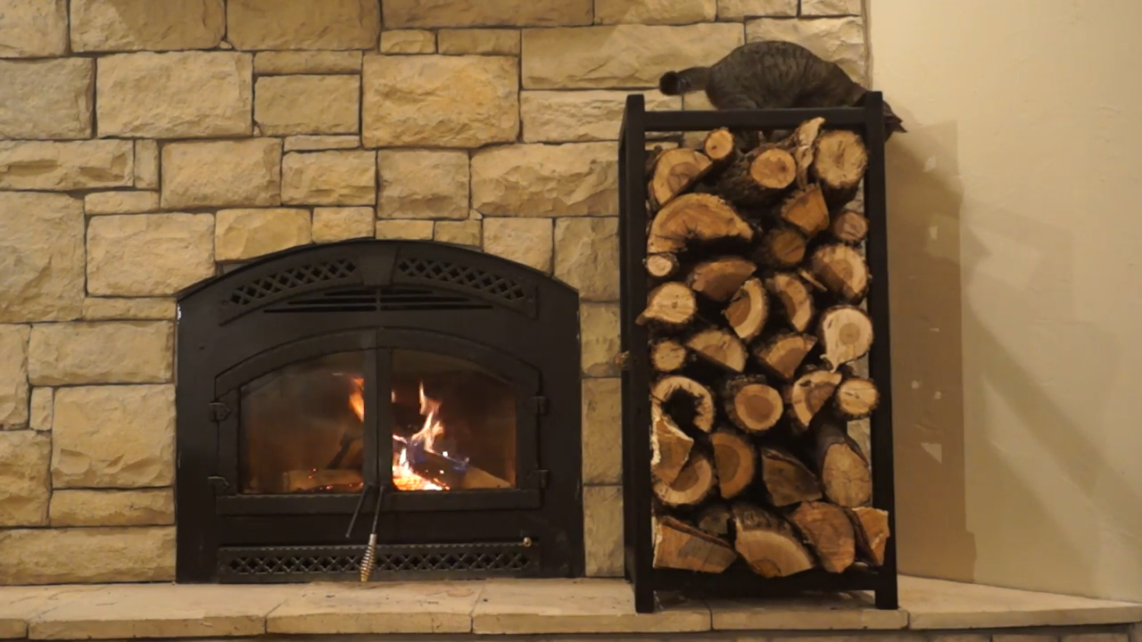 I built an indoor firewood rack… now my house is a mess