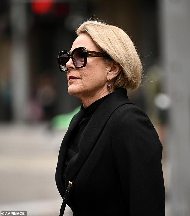 Gretel Killeen makes a rare public appearance at ABC presenter James ...