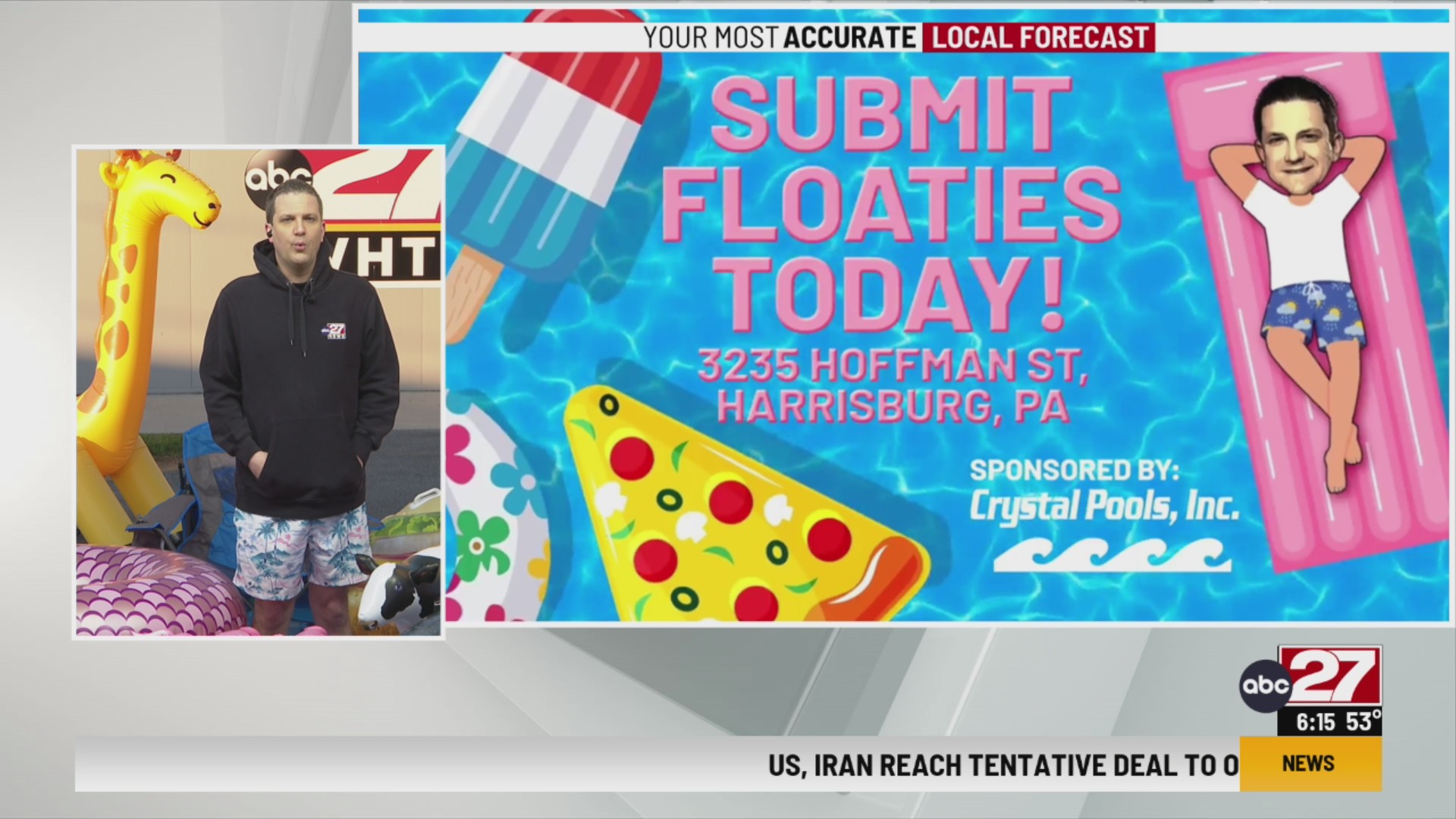 Brett's Friday morning daybreak forecast
