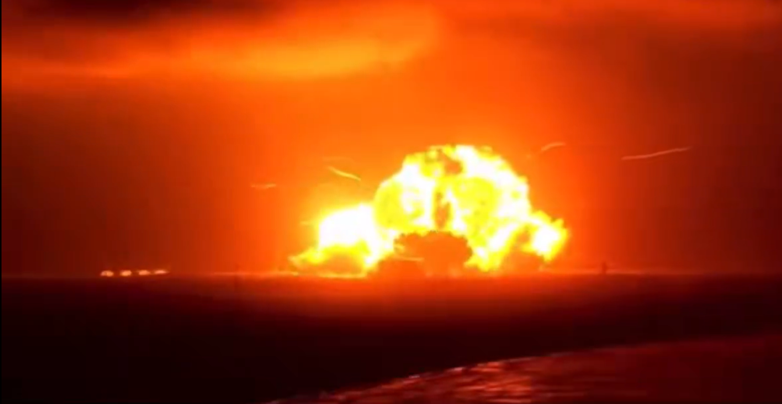 Watch: Blue Origin's New Glenn rocket explodes on launchpad in big ...
