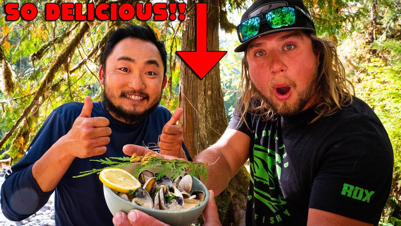 The fish & clams were everywhere! Camp, catch, cook with @OutdoorChefLife!