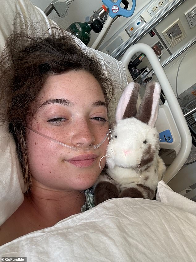 Woman, 22, left paralyzed after being struck with huge tree branch ...