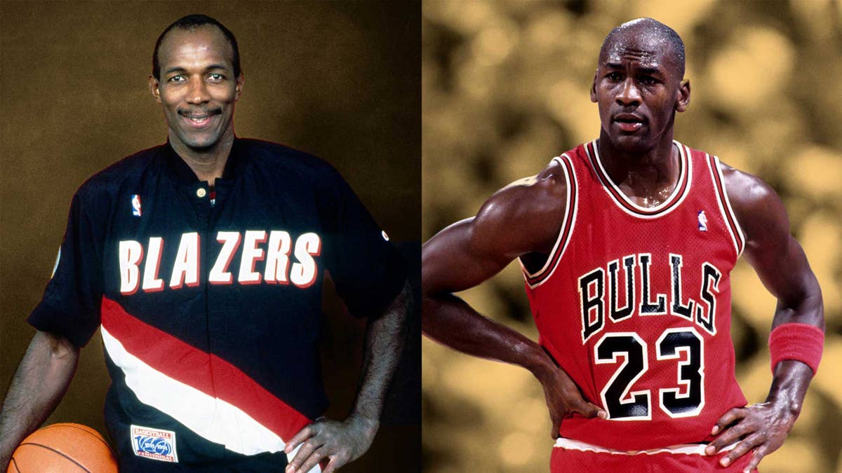 I had a lot of success against Jordan - Clyde Drexler never believed ...
