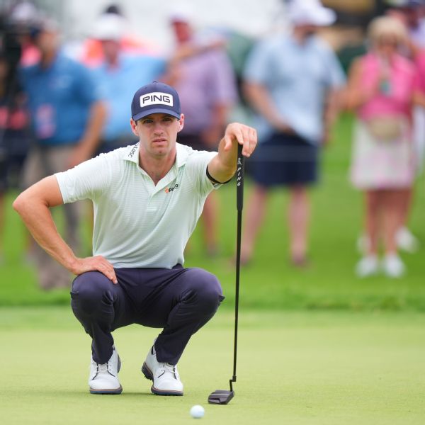 Six share lead, 12 a shot back at PGA Tour's Charles Schwab