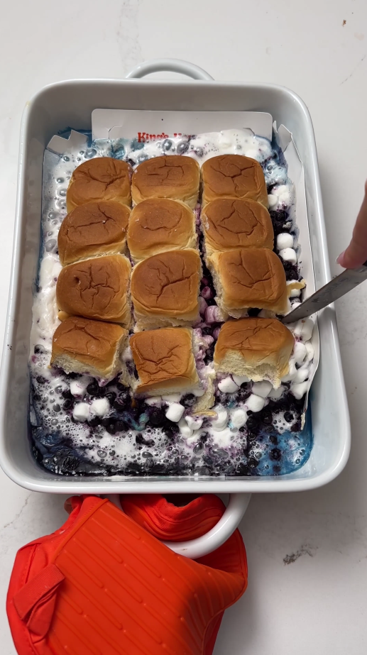 Homemade blueberry KH rolls perfect for dessert lovers