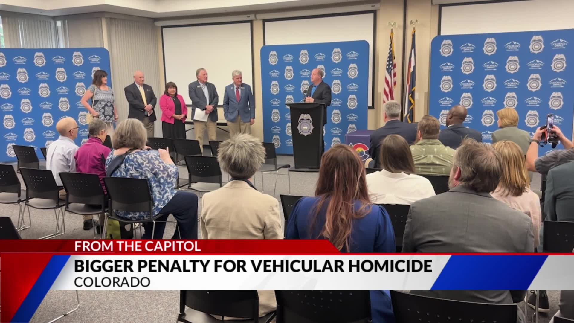 Governor Polis signs laws to strengthen public safety - vehicular assault