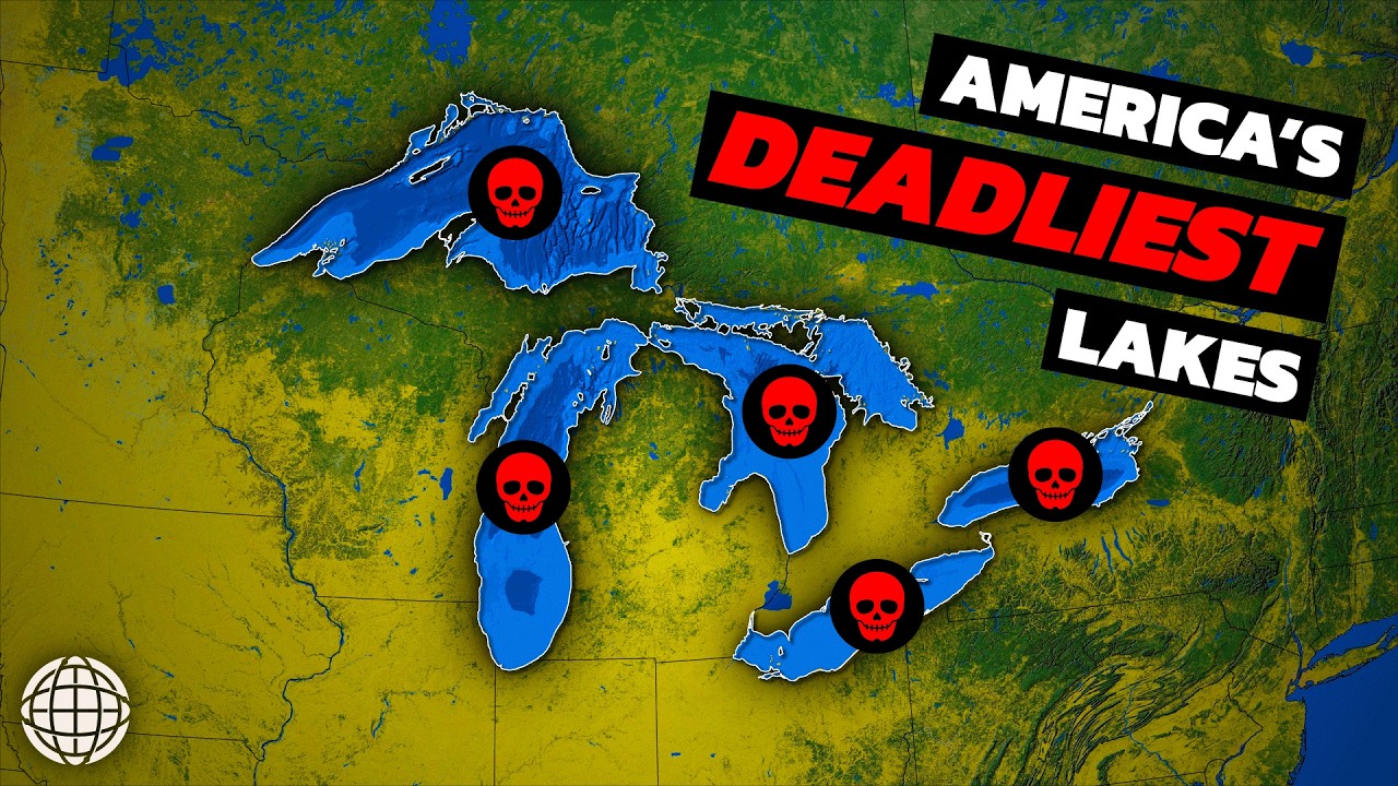 The extreme geography of the Great Lakes