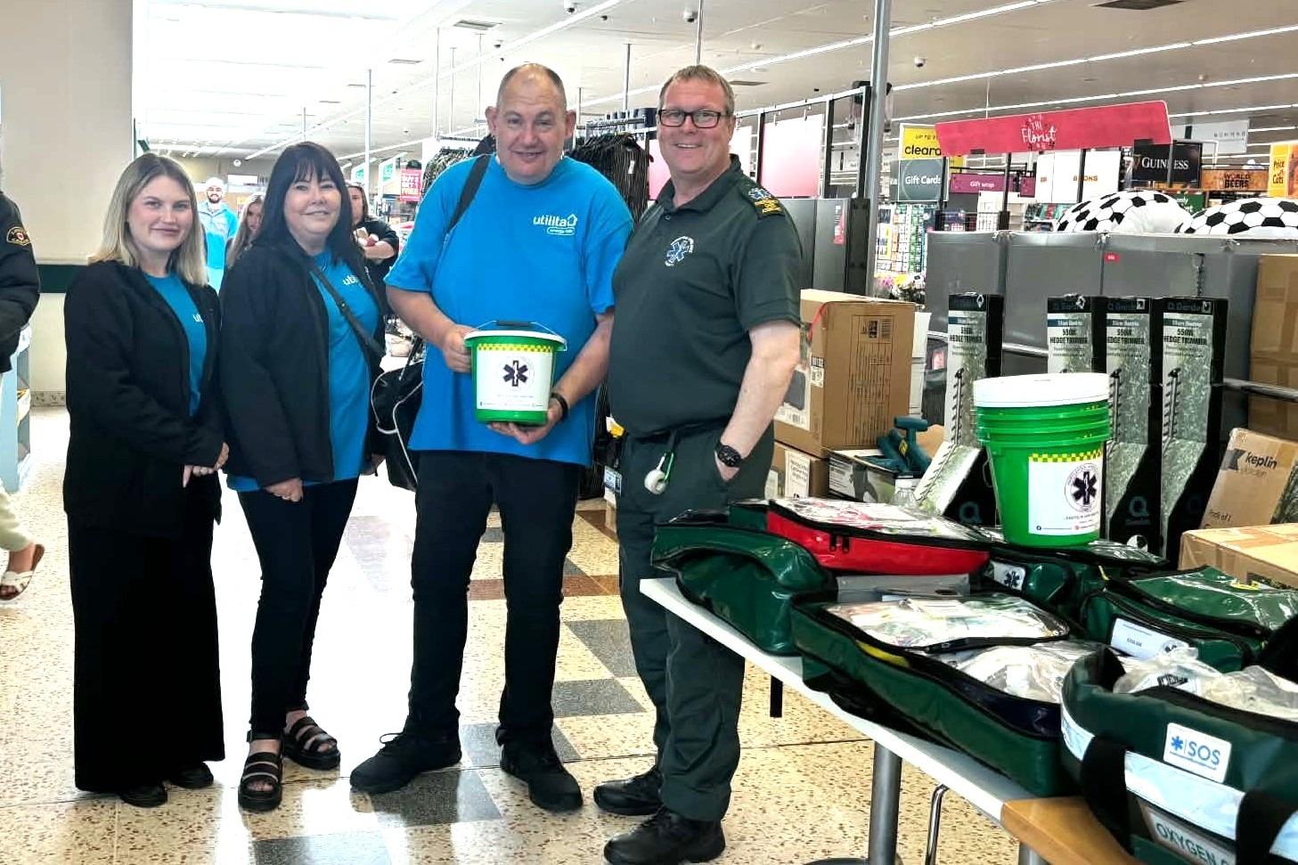 Utilita Energy Hub bags over £225 for Hartlepool Ambulance Charity