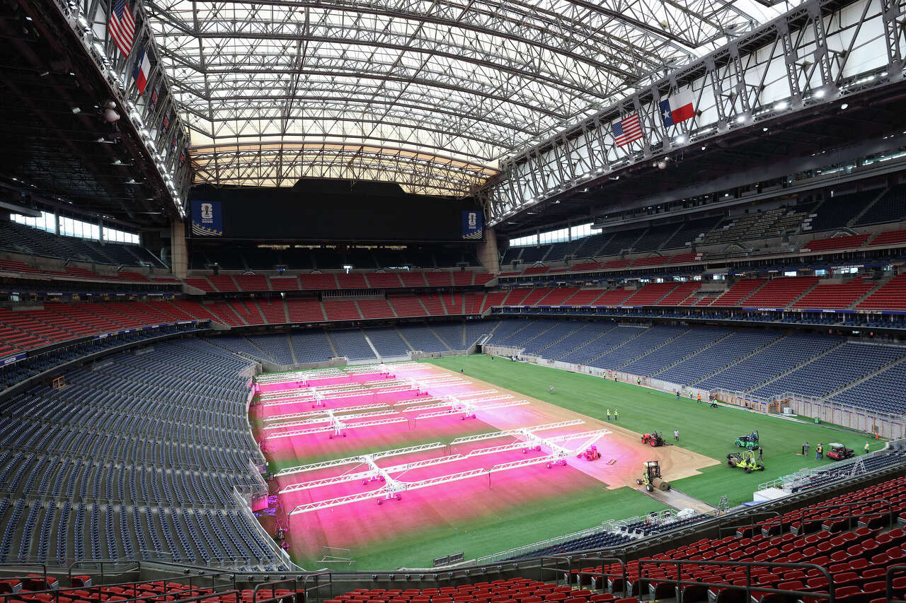 Photos: See what Houston's natural World Cup grass pitch looks like