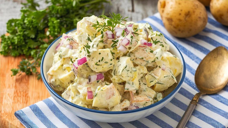 Make plain potato salad cookout-worthy with one Italian addition
