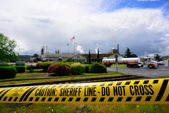 Water contamination in ditches a concern from Longview implosion