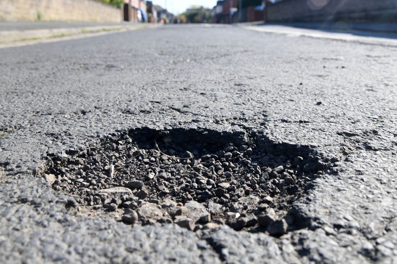 'Potholes are not a joke' says MP as he campaigns for drivers in ...