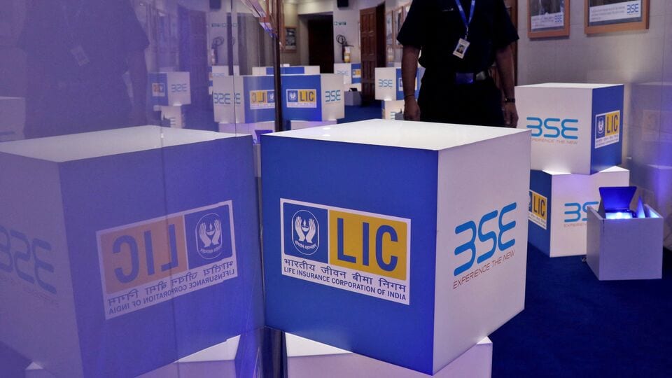 Why is LIC share price flashing 50% crash amid 1:1 bonus issue record ...