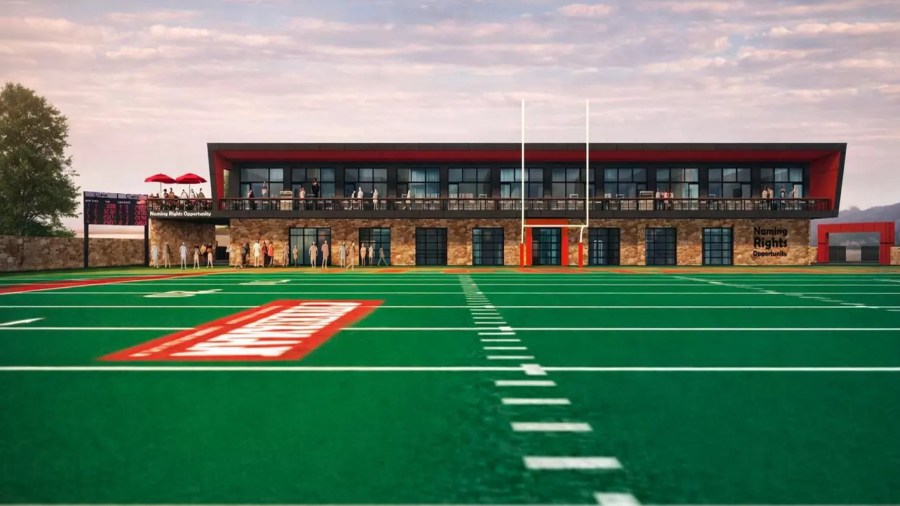 Pittsburg State athletics unveils plans for new end zone facility at ...