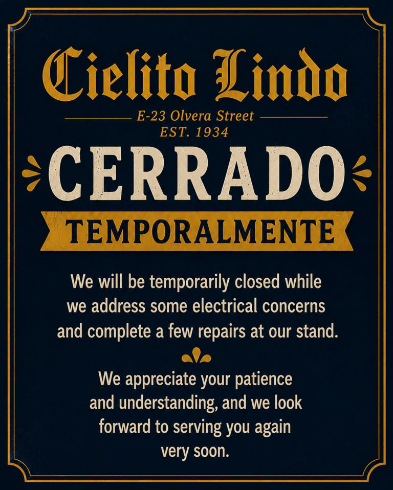 One of LA’s oldest restaurants fighting to stay open as it faces ...
