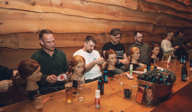 We set up a group that teaches dads how to do their daughters’ hair in ...