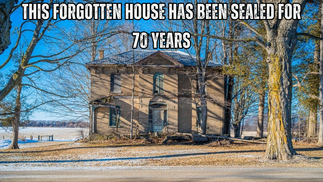 Exploring a forgotten house sealed for 70 years | Abandoned home tour