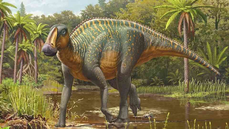Dieser 5-Tonnen-Dinosaurier könnte wie ein lebendes Nebelhorn geklungen ...