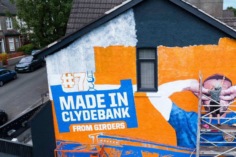 John McGinn reacts to 'top class' hometown mural ahead of World Cup