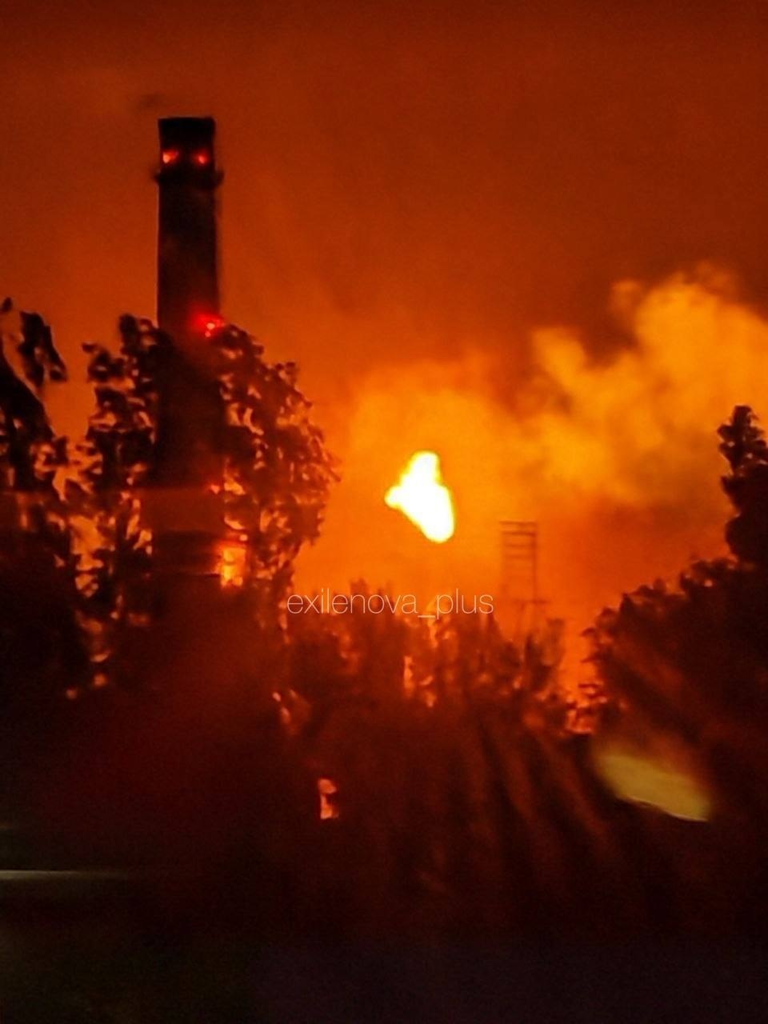 Drones strike Volgograd as strategic oil refinery reportedly burns