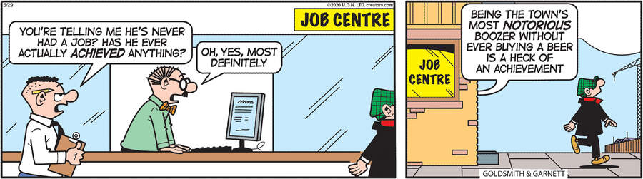Latest comics publications from Andy Capp on May 31, 2026