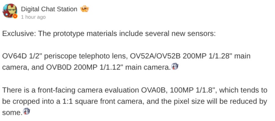 New Honor Magic 9 leak reveals 100MP square selfie, 200MP main camera