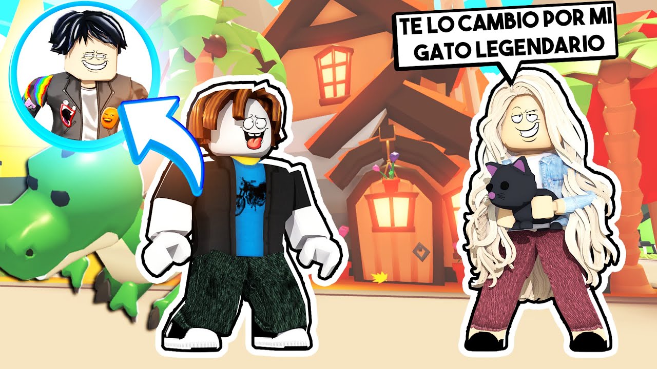 Me hago pasar por noob en Adopt Me y casi me estafan