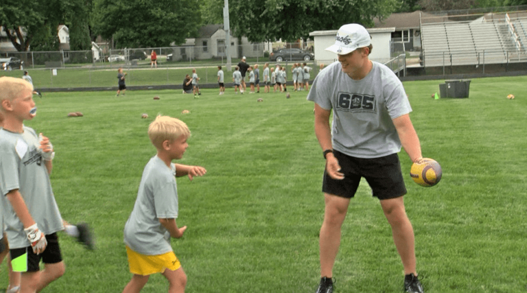 Former CL/G-LR Lions football standouts give back to community by ...