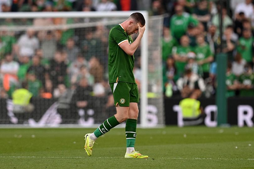 Ireland fans furious over 'scandalous' red card in Qatar friendly