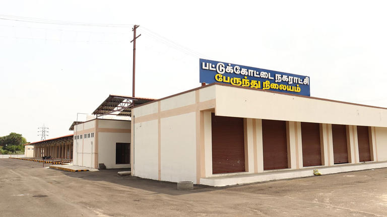 Opened three months ago, Pattukkottai bus stand yet to become operational
