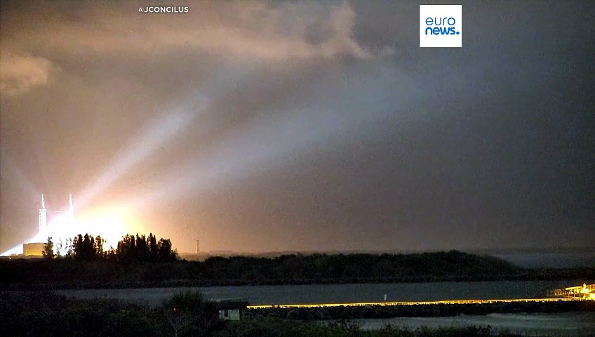 Explosion d'une fusée Blue Origin lors d'un test sur pas de tir