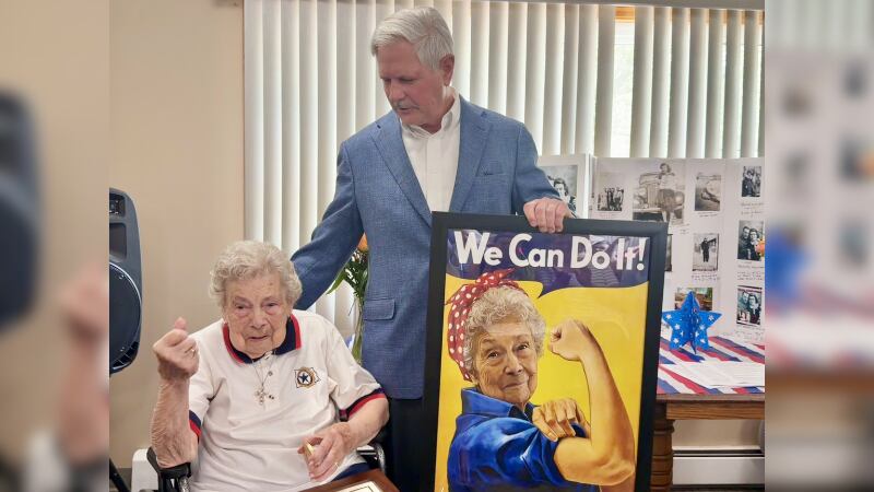 103-year-old North Dakota woman receives Rosie the Riveter ...
