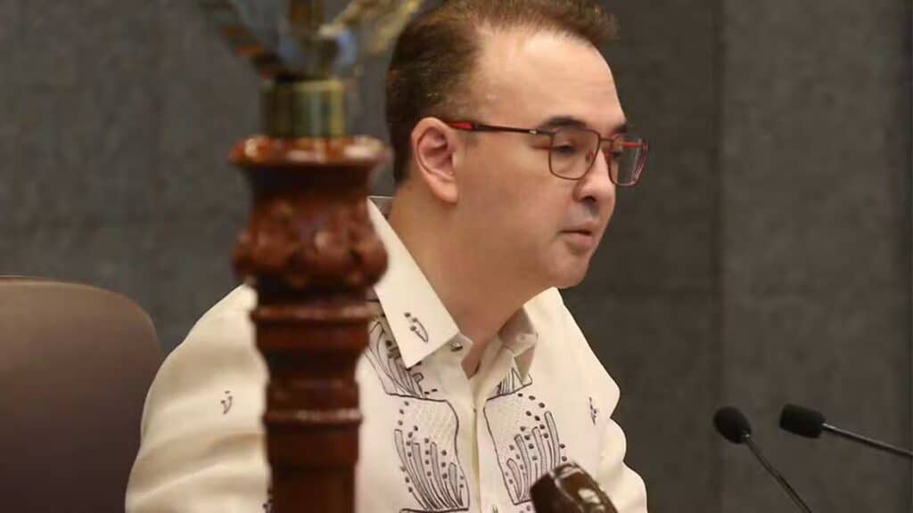 Senate minority bloc urges Cayetano to resign