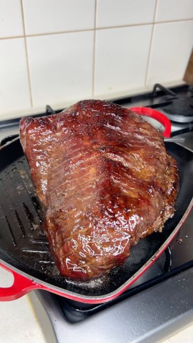 Juicy picanha steak cooked to perfection