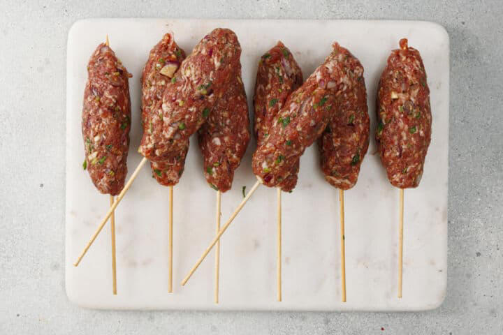 Lamb kofta kebabs