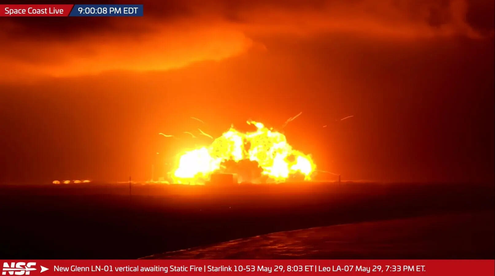 Founder Jeff Bezos gives update as Blue Origin rocket explodes during ...