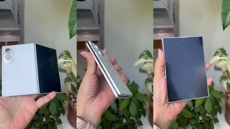 Galaxy Z Fold 8 Wide dummy appears in hands-on video, revealing design