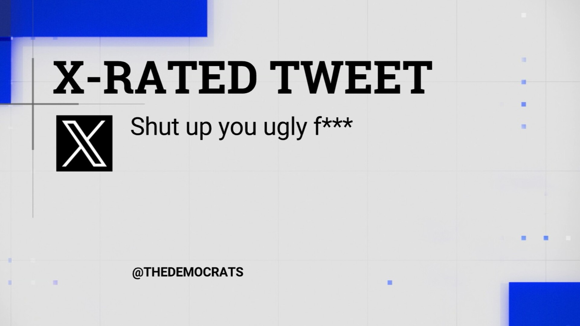 ‘It is just sad’: Democrats grilled over X-rated tweet targeting ...