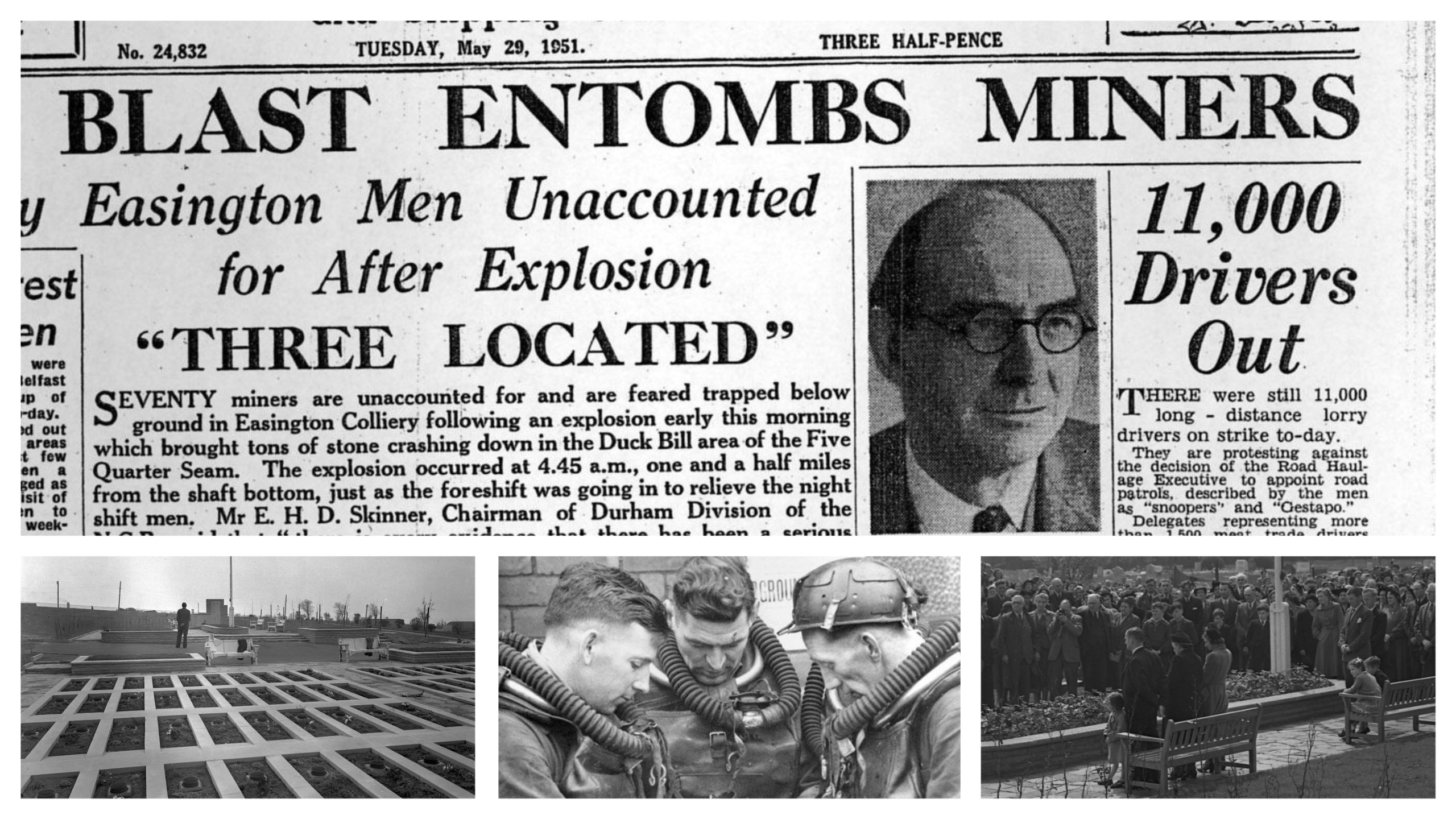 Remembering the pit disaster victims - 75 years on from Easington's ...