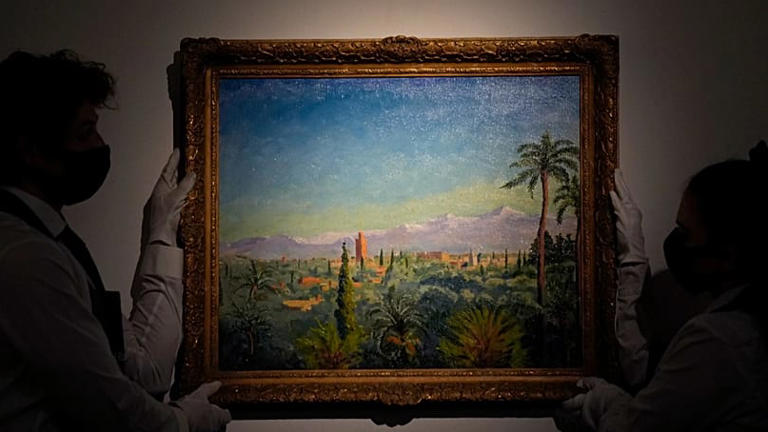 Churchill on canvas: London exhibition for rarely seen paintings by ...