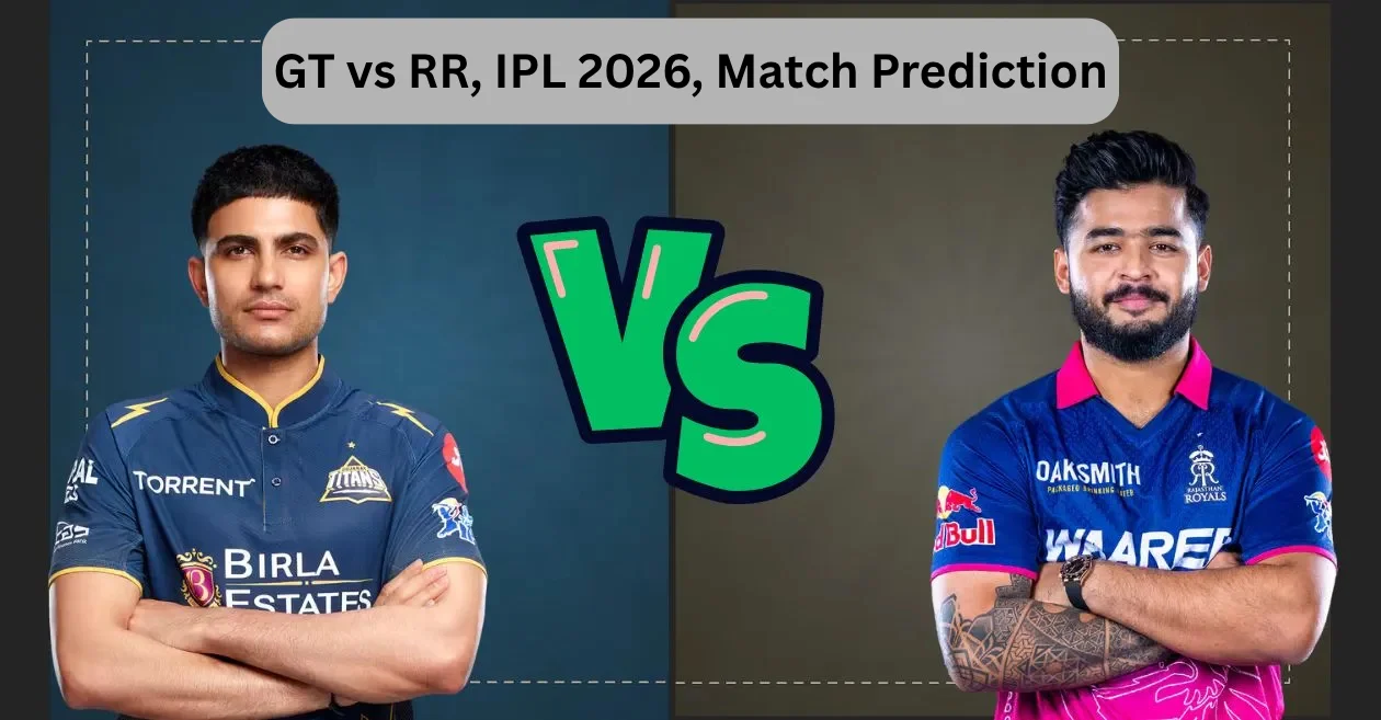 GT vs RR, IPL 2026, match prediction: Who will win today’s game between ...