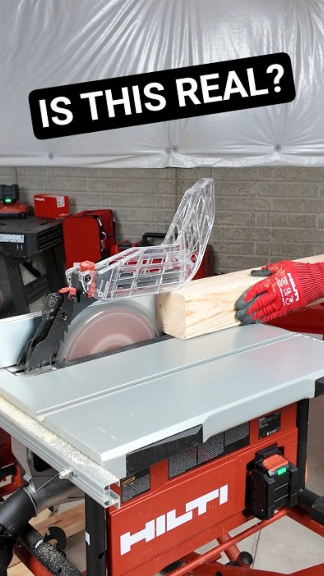 Can a cordless saw rip through a 4x4