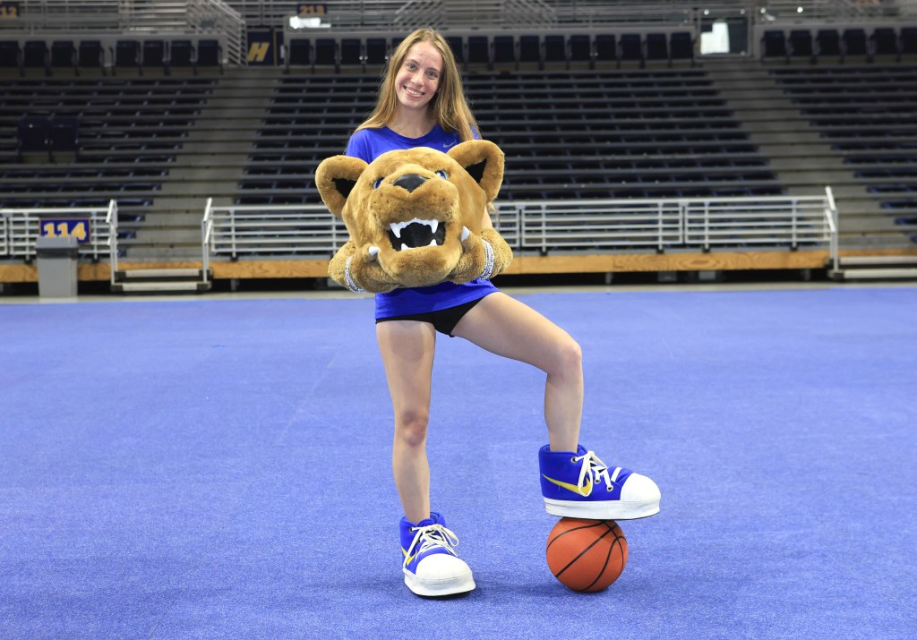 Allison Reid lived secret double life at Hofstra as runner — and mascot