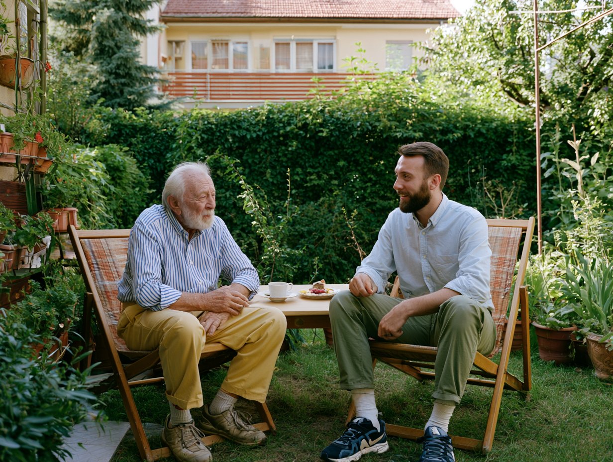 Psychologie: Wenn Boomer-Väter plötzlich erkennen, was sie verpasst haben