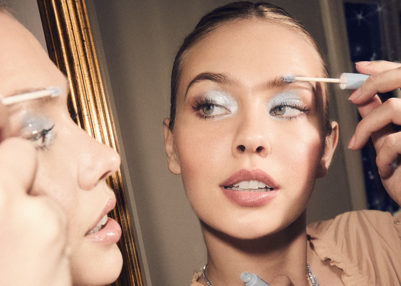 Move over clean girl make-up: This summer is all about sparkly beauty